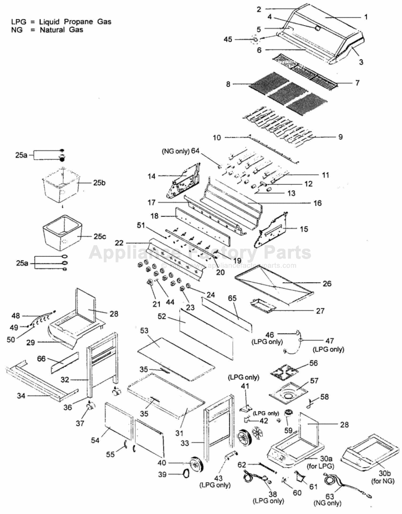Kenmore 141.17860 Parts | Find Grill Parts Here
