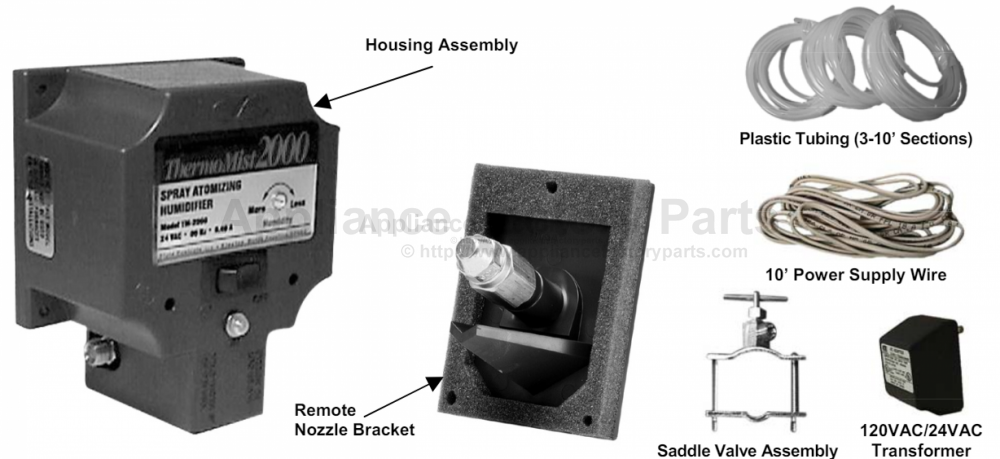 Field Controls TM-2000 Parts | Find Humidifier Parts Here