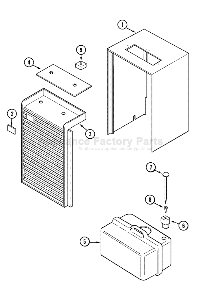 Magic Chef DH15M Parts | Find Dehumidifier Parts Here
