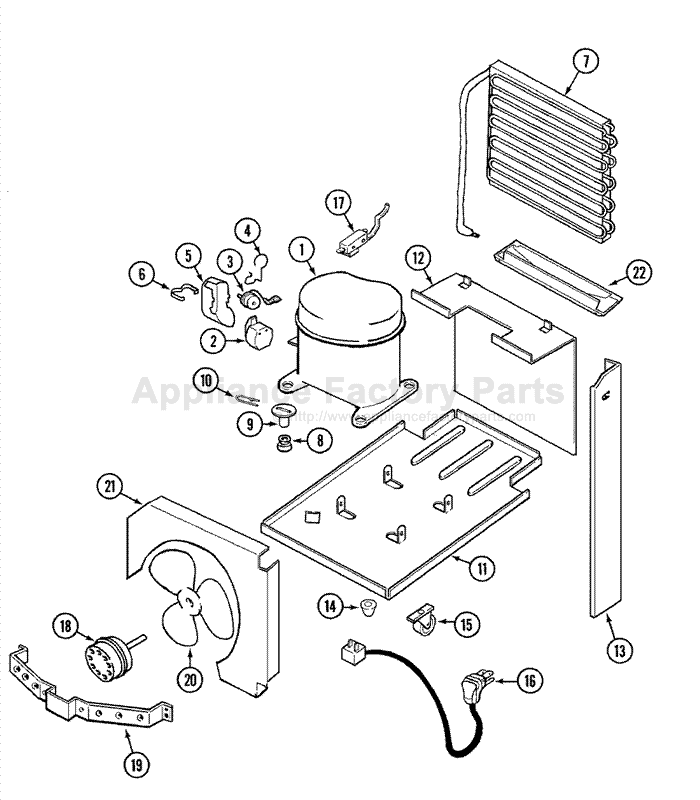 Crosley CDH25L Parts | Find Dehumidifier Parts Here