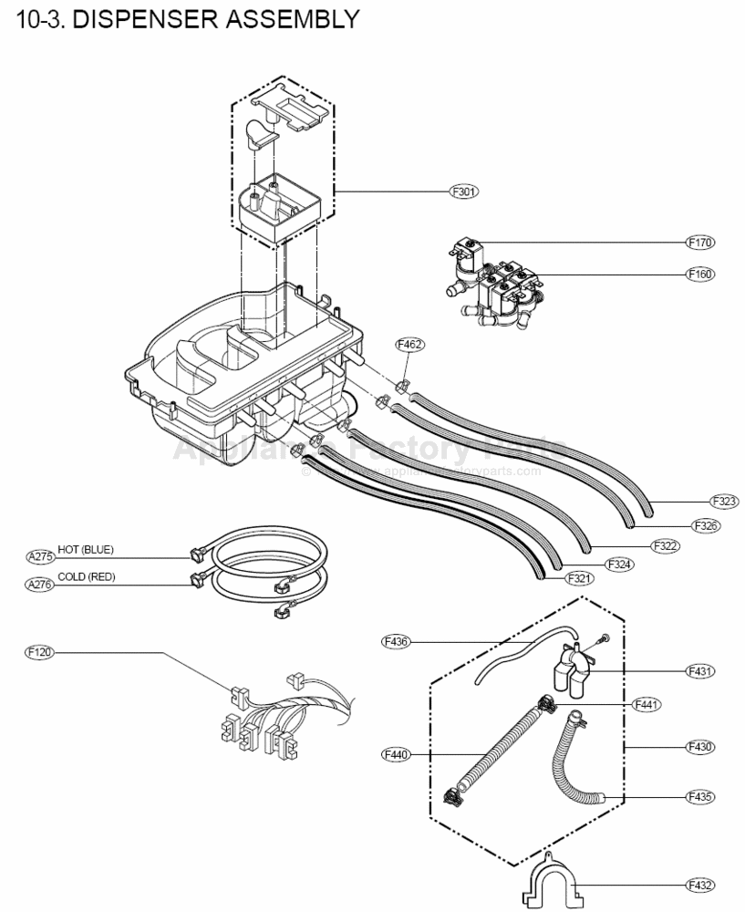 Part 6871EC2025D | Controls | Fits Lg Wm0532hw | Washer Parts