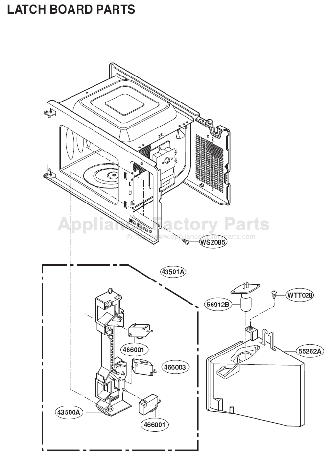 Ge JES2051DNBB Parts | Find Microwave Parts Here
