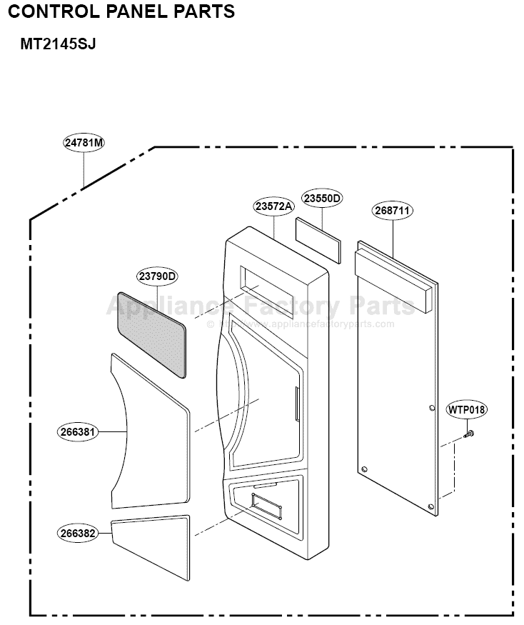 Whirlpool MT2145SJB Parts | Find Microwave Parts Here