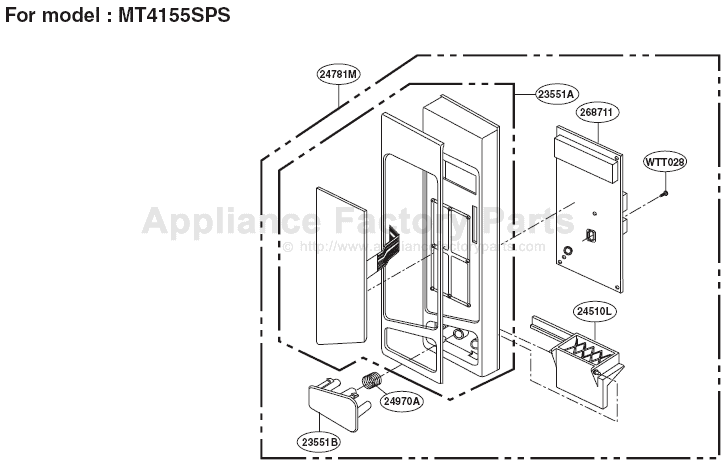 Whirlpool MT4155SPS Parts | Find Microwave Parts Here