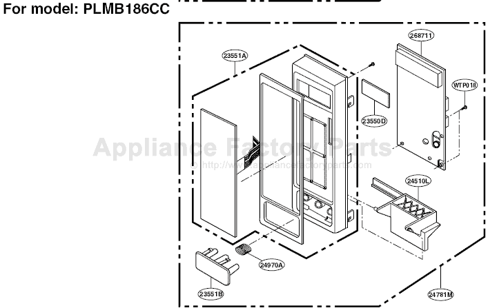 Frigidaire PLMB186CC Parts | Find Microwave Parts Here