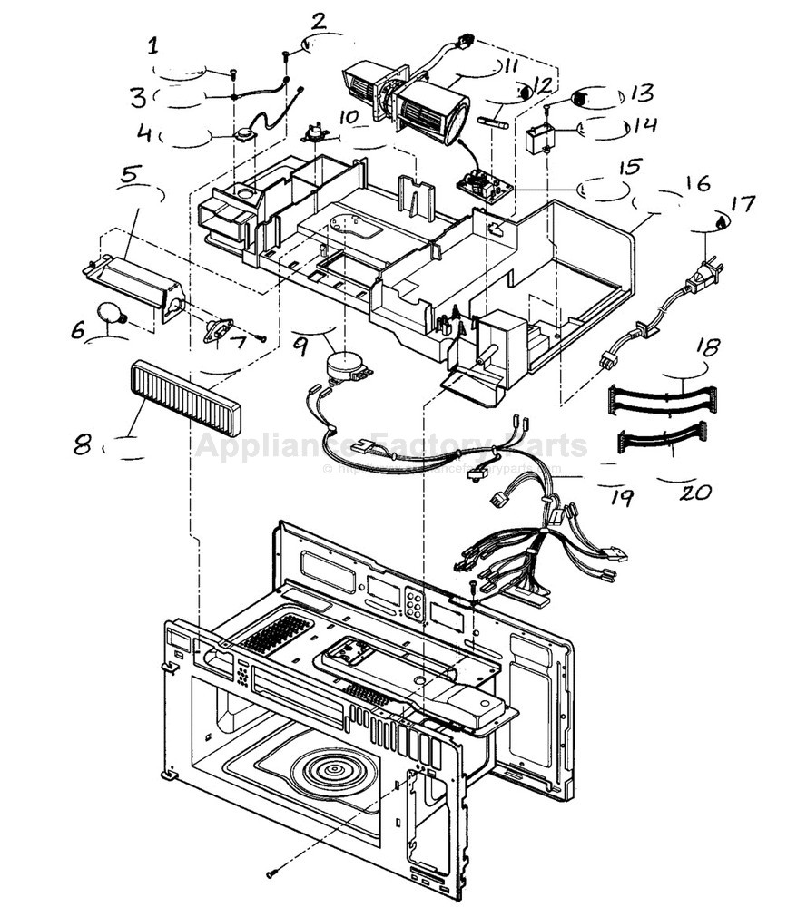 Lg LMVM2055ST Parts | Find Microwave Parts Here