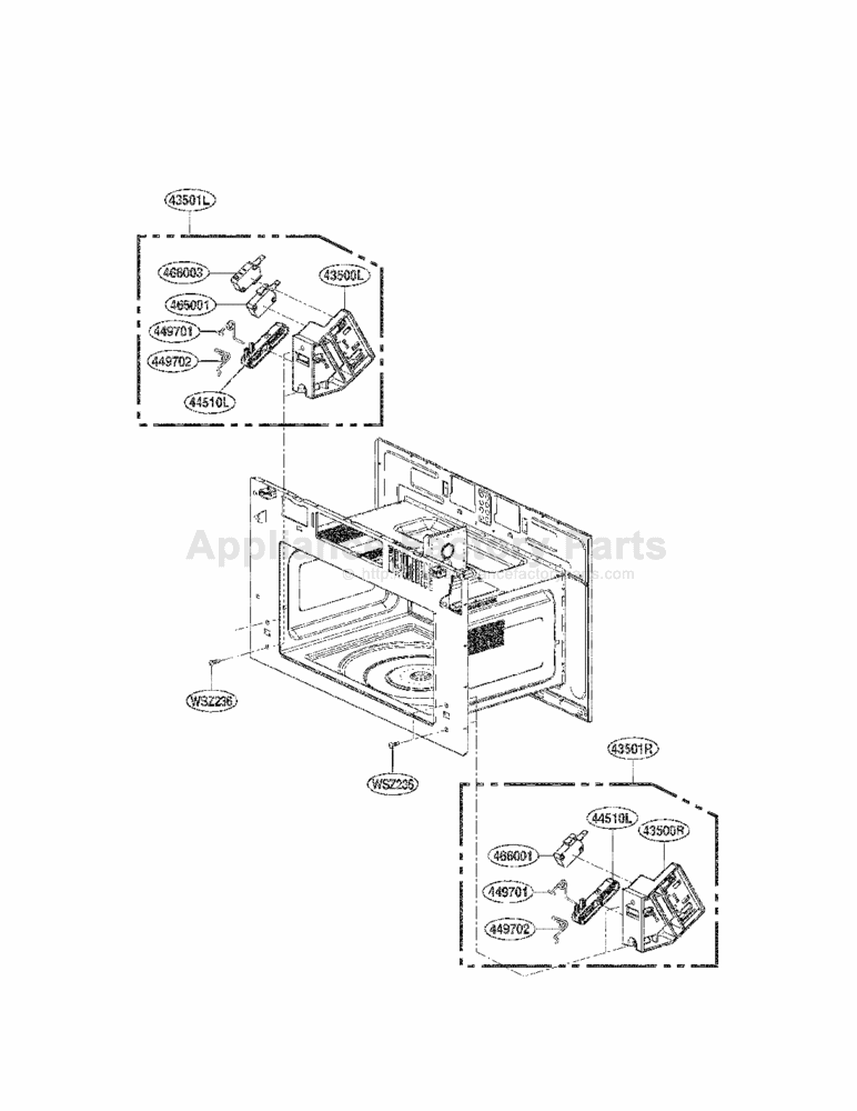 Lg LMVM2277ST Parts | Find Microwave Parts Here