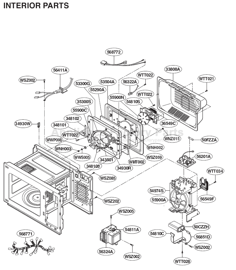 Ge PEB1590SM2SS Parts | Find Microwave Parts Here