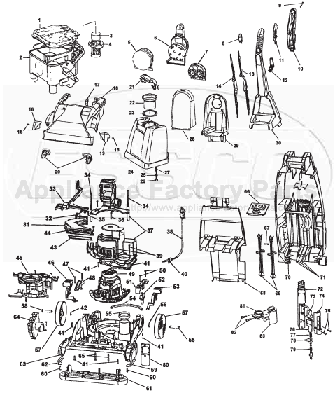 Hoover F6020-900 Parts | Find Vacuum Cleaner Parts Here