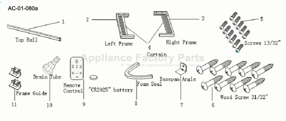 Haier ESA3125 Parts | Find Air Conditioner Parts Here