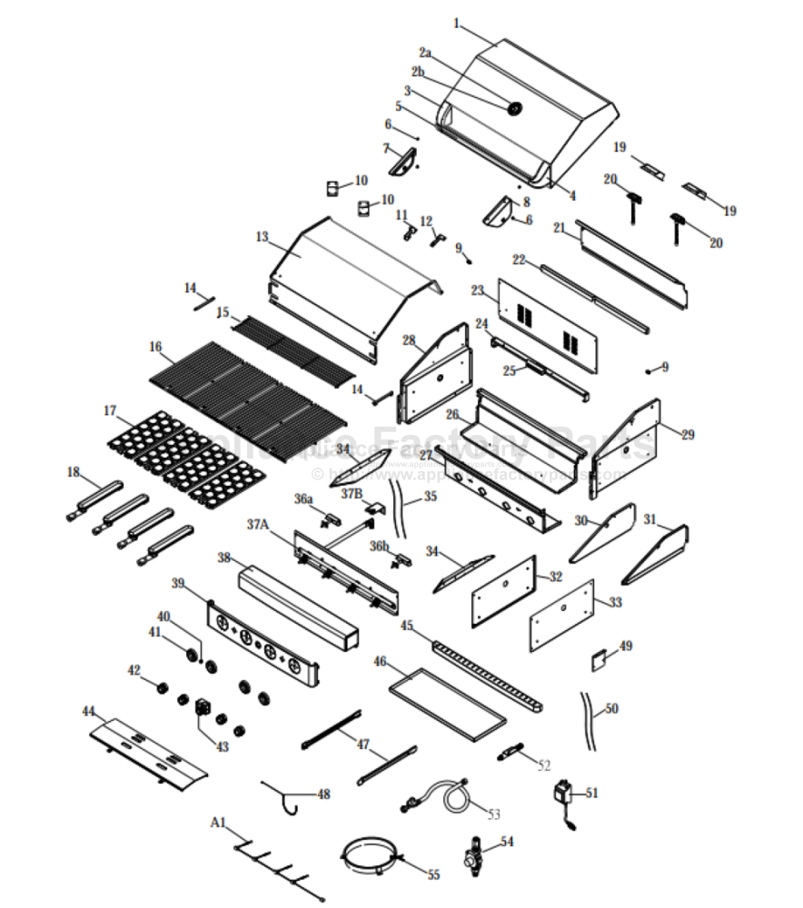Barbeques Galore BTH3221NG Parts | Find Grill Parts Here