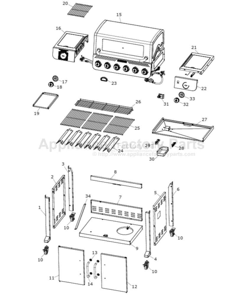 Even Embers GAS5660AS Parts | Find Grill Parts Here