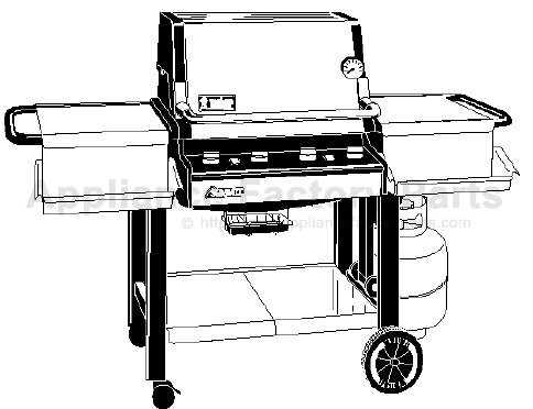 Weber SUMMIT 425 97 LP CART (PRIOR 2000) Parts | Find Grill Parts Here