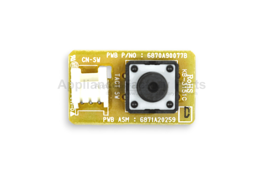 Part 6871A20259D | Controls | Fits 73 Air Conditioner Models